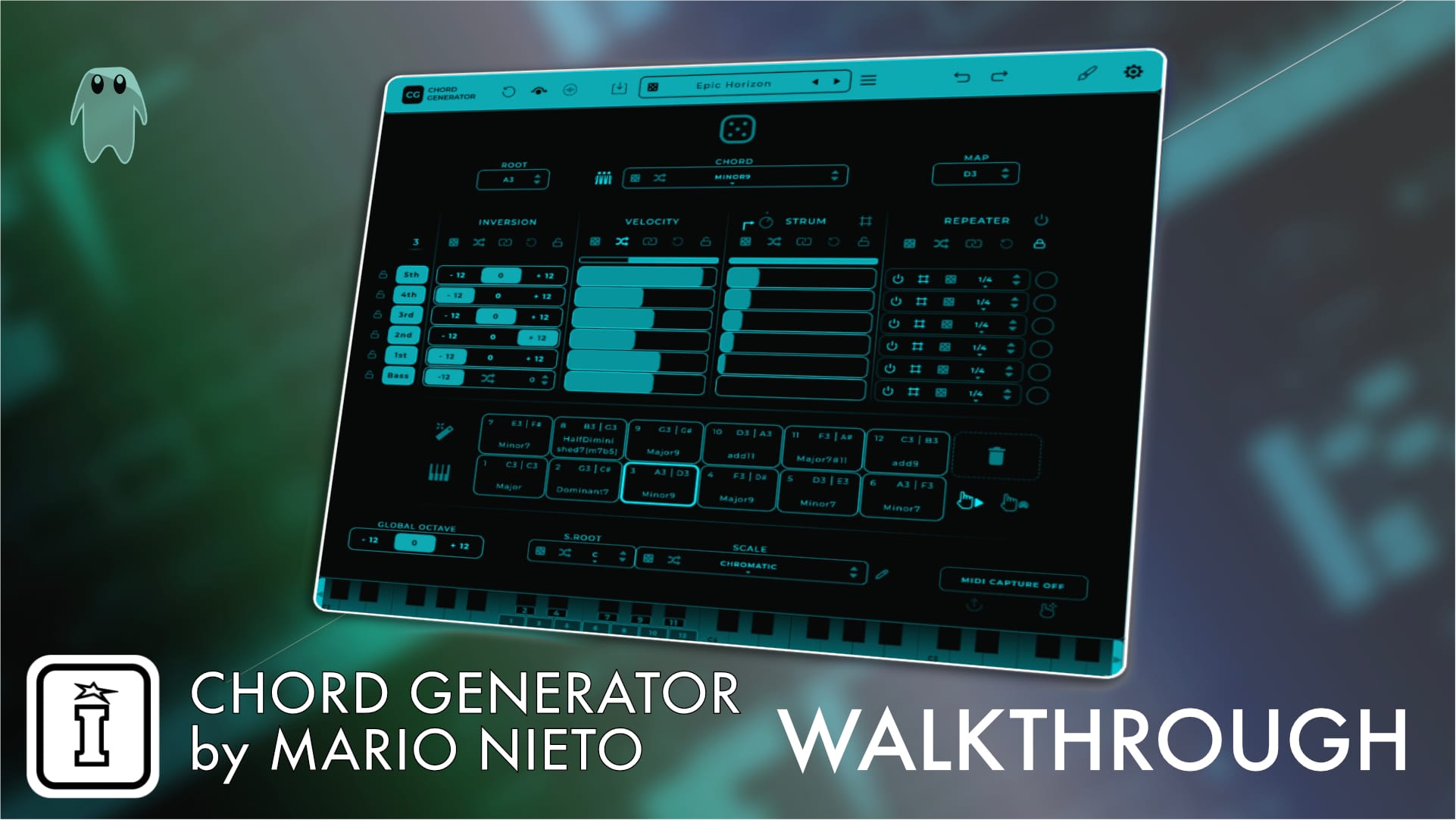 Chord Generator VST by Mario Nieto - Isotonik Studios