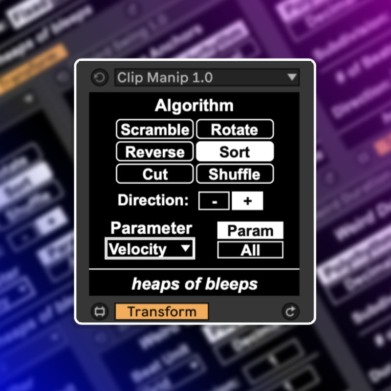 Clip Manip by Heaps of Bleeps