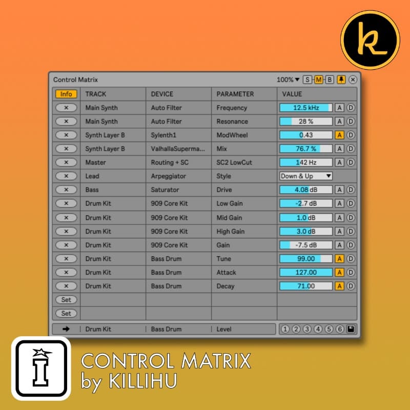 Control Matrix by KILLIHU | Isotonik Studios