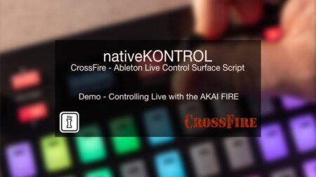 CrossFire | nativeKONTROL | AKAI Fire Ableton Live Control