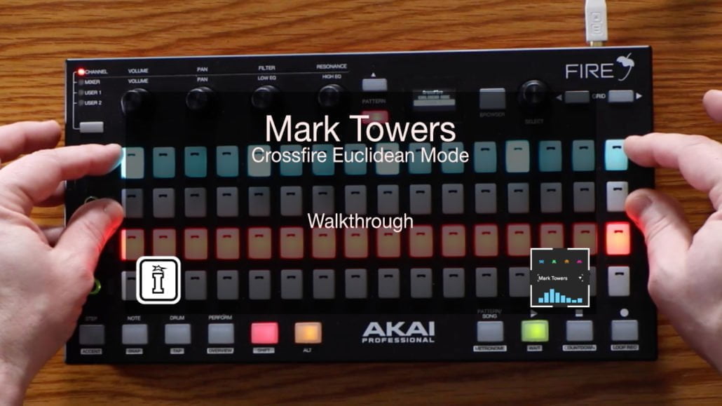 Crossfire Euclidean Mode | MaxforLive MIDI Devices | Ableton Live
