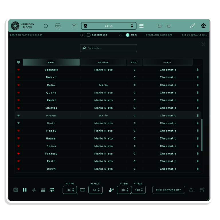 Harmony Bloom VST by Mario Nieto - Isotonik Studios