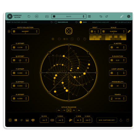 Harmony Bloom VST by Mario Nieto - Isotonik Studios