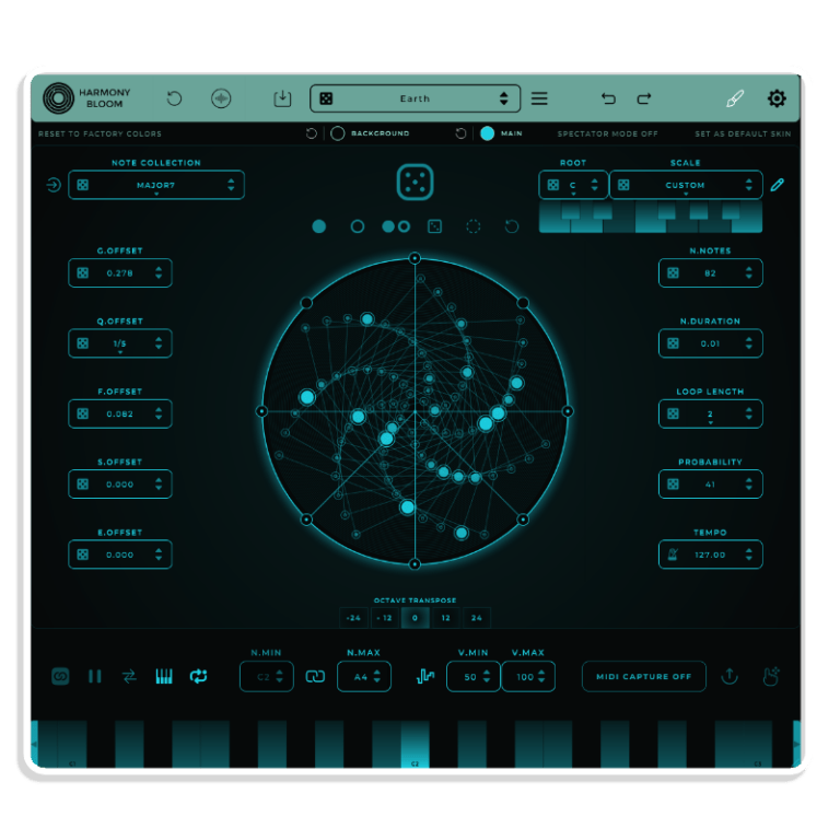 Harmony Bloom VST by Mario Nieto - Isotonik Studios