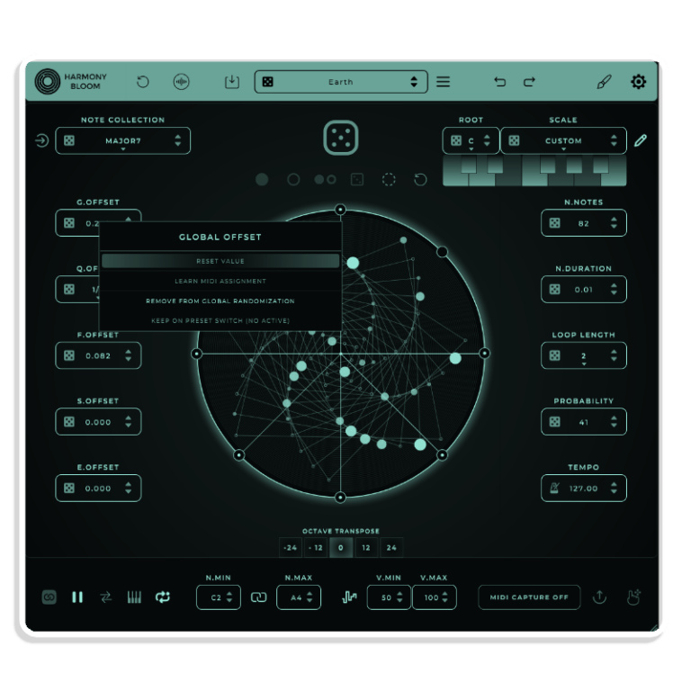 Harmony Bloom VST by Mario Nieto - Isotonik Studios