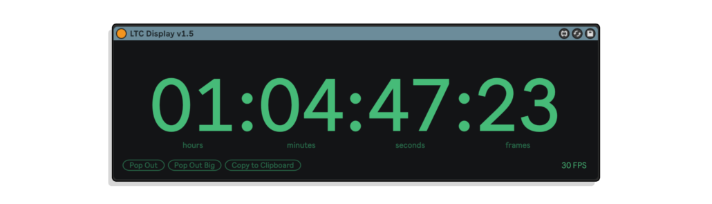 LTC Display by Leolabs - Isotonik Studios