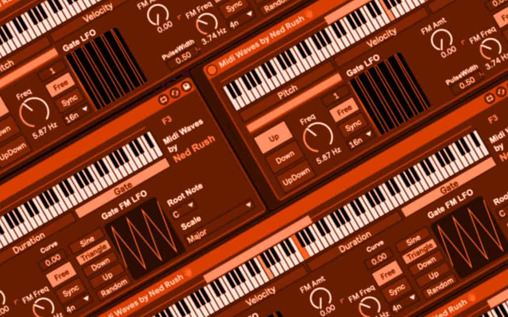 MIDI WAVES | Ned Rush | MaxforLive MIDI Devices | Ableton Live