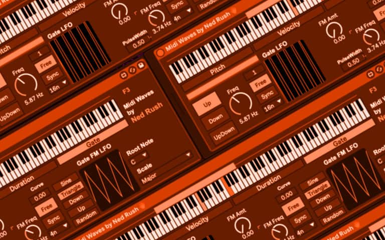 MIDI WAVES | Ned Rush | MaxforLive MIDI Devices | Ableton Live
