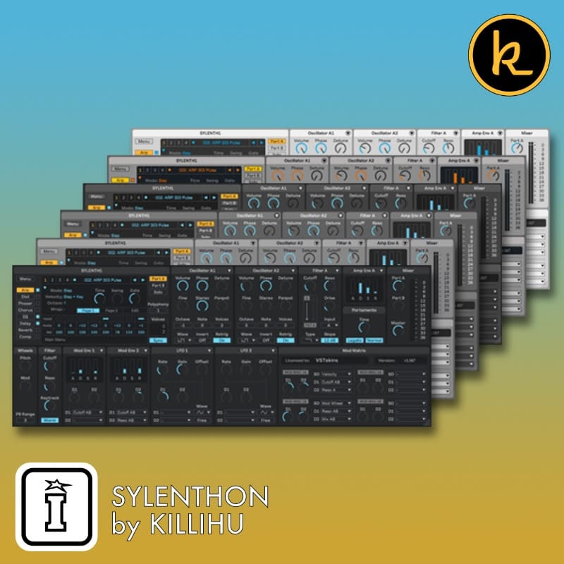 Sylenthon skin for Sylenth1 by Killihu | Isotonik Studios