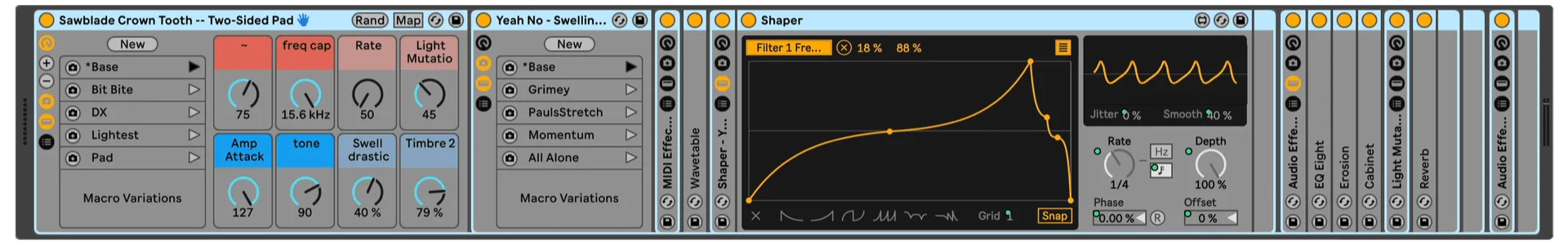 Shapes by pATCHES & PerforModule
