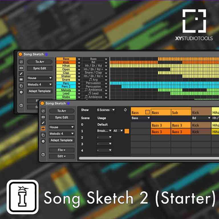 Song Sketch 2 (Pro Pack) by XY Studio Tools - Isotonik Studios