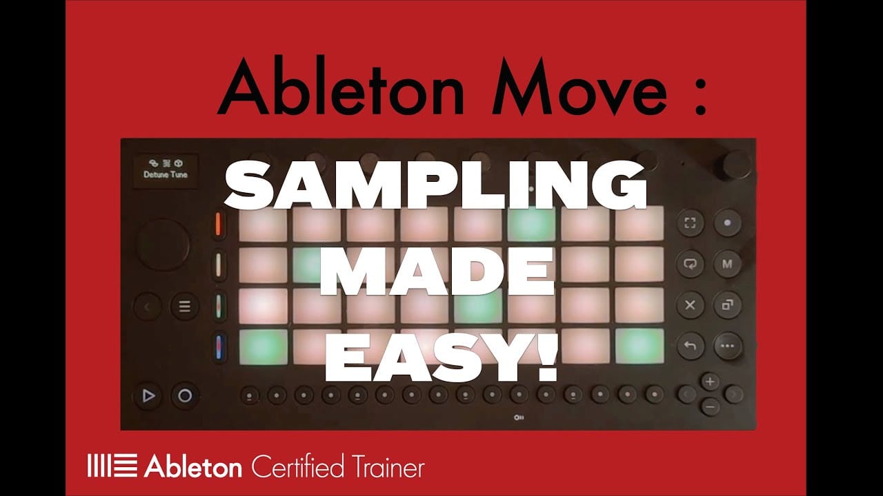 Ableton Move Sampling Guide – Record, Resample & Manage Audio Like a Pro