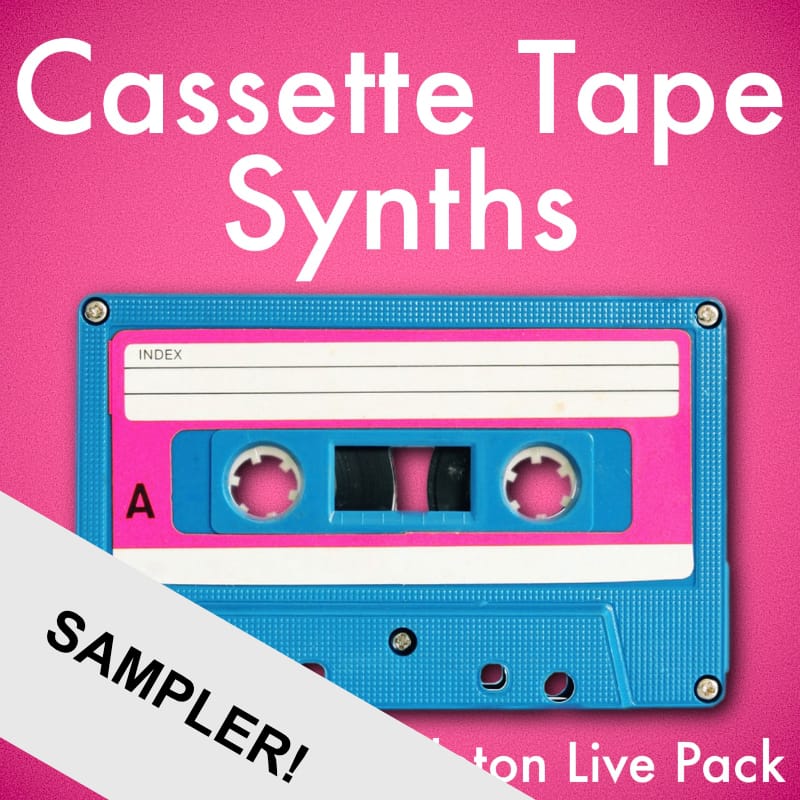 Cassette Tape Synths Sampler: Warm Nostalgic Sounds for Ableton