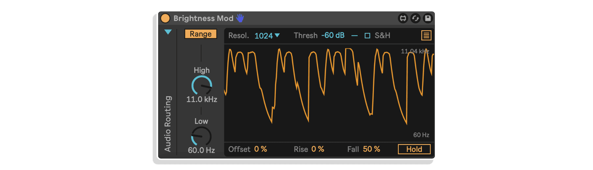 Brightness Mod | MaxforLive Spectral Modulation Tool