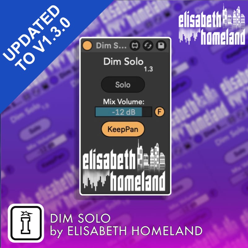 Dim Solo by Elisabeth Homeland | Isotonik Studios