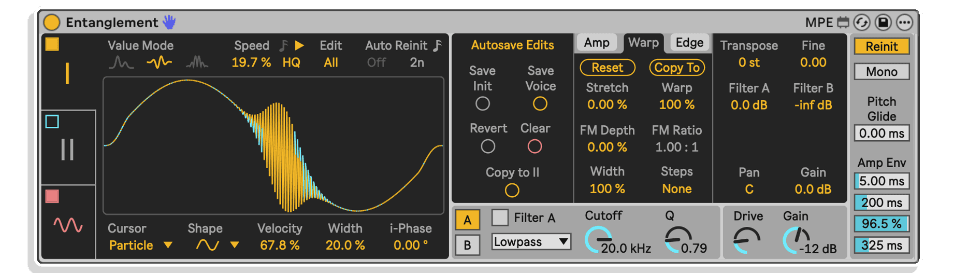 Entanglement by Dillon Bastan | Quantum Wavetable Synthesizer for ...