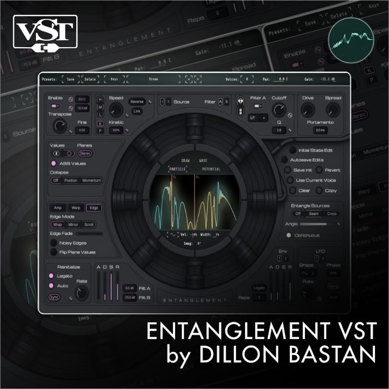 Entanglement by Dillon Bastan | Quantum Wavetable Synthesizer