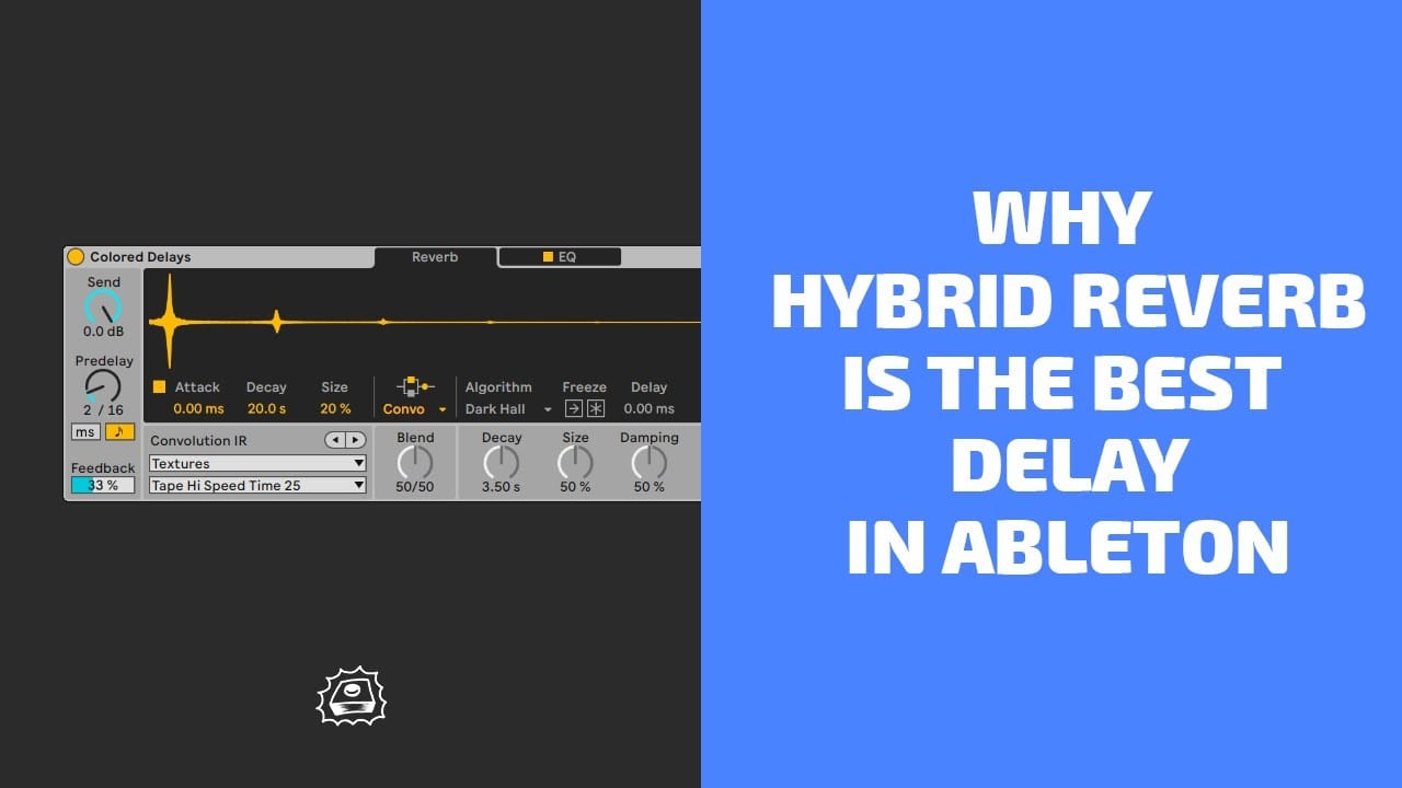 Side Brain's Creative Delay Tricks with Ableton Hybrid Reverb