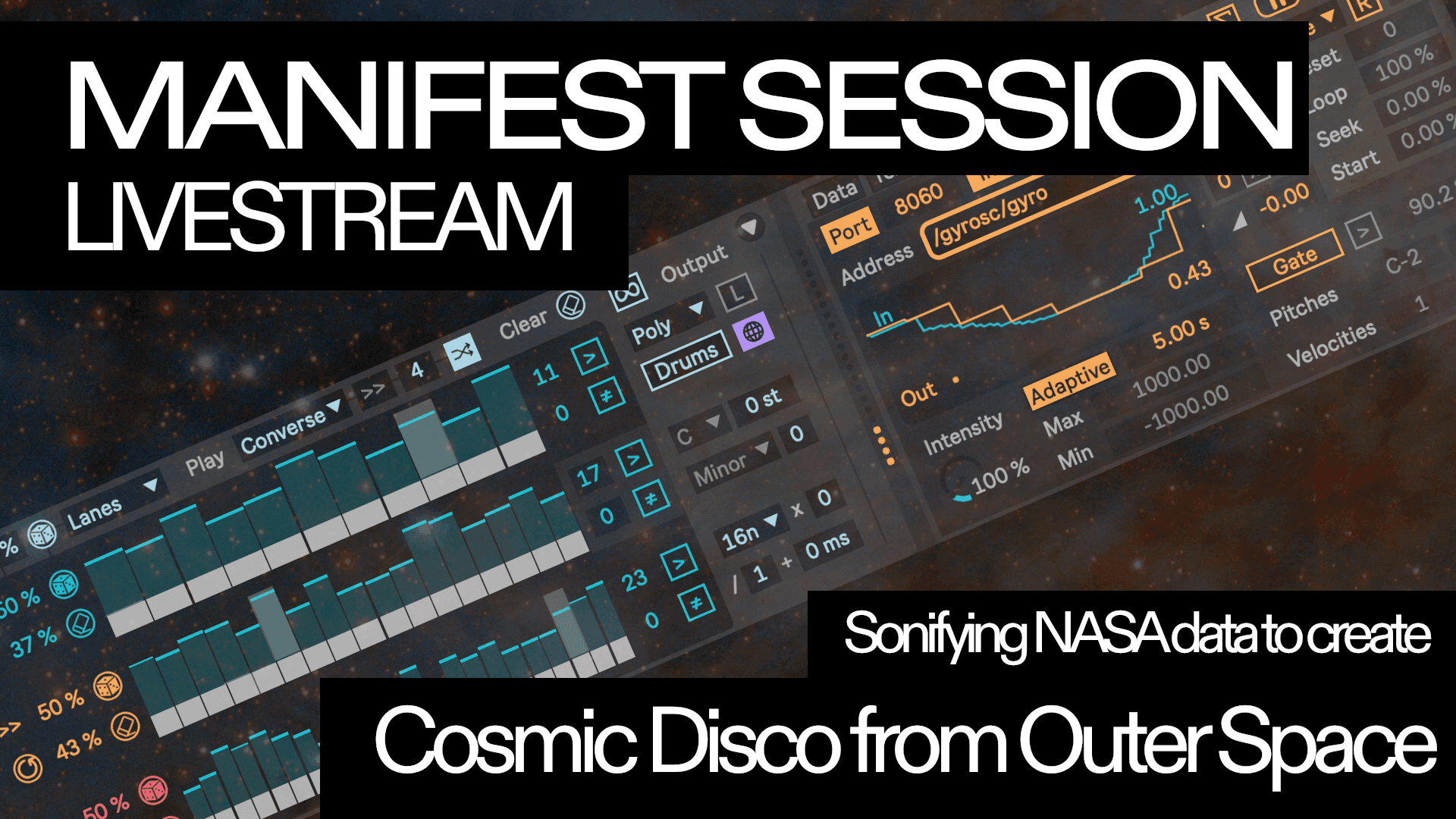 Cosmic Disco with NASA Data: Noah Pred's Sonification Jam