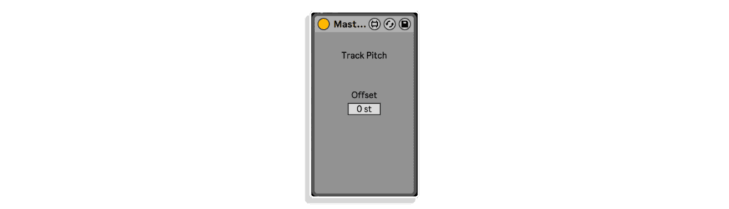 Master Pitch Pro by Killihu | MaxforLive Control Device