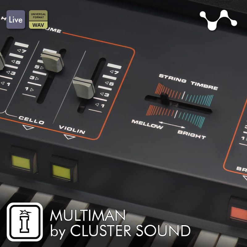 Multiman by Cluster Sound | Sound Pack for Ableton Live