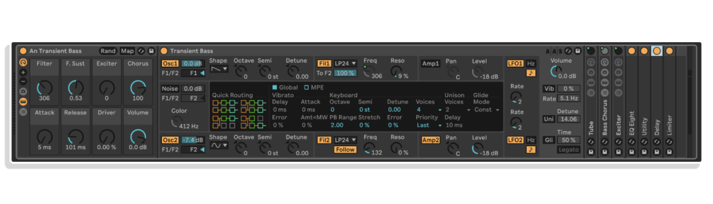 Analog Bass by Cluster Sound | 50 Custom Bass Presets for Ableton Analog