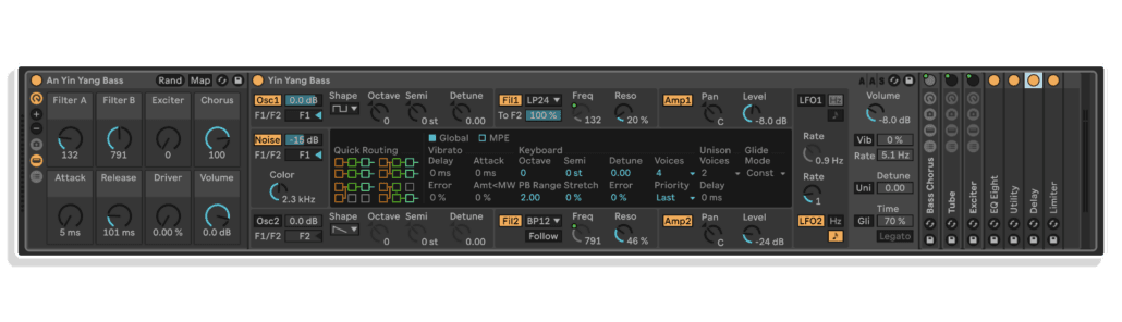 Analog Bass by Cluster Sound | 50 Custom Bass Presets for Ableton Analog