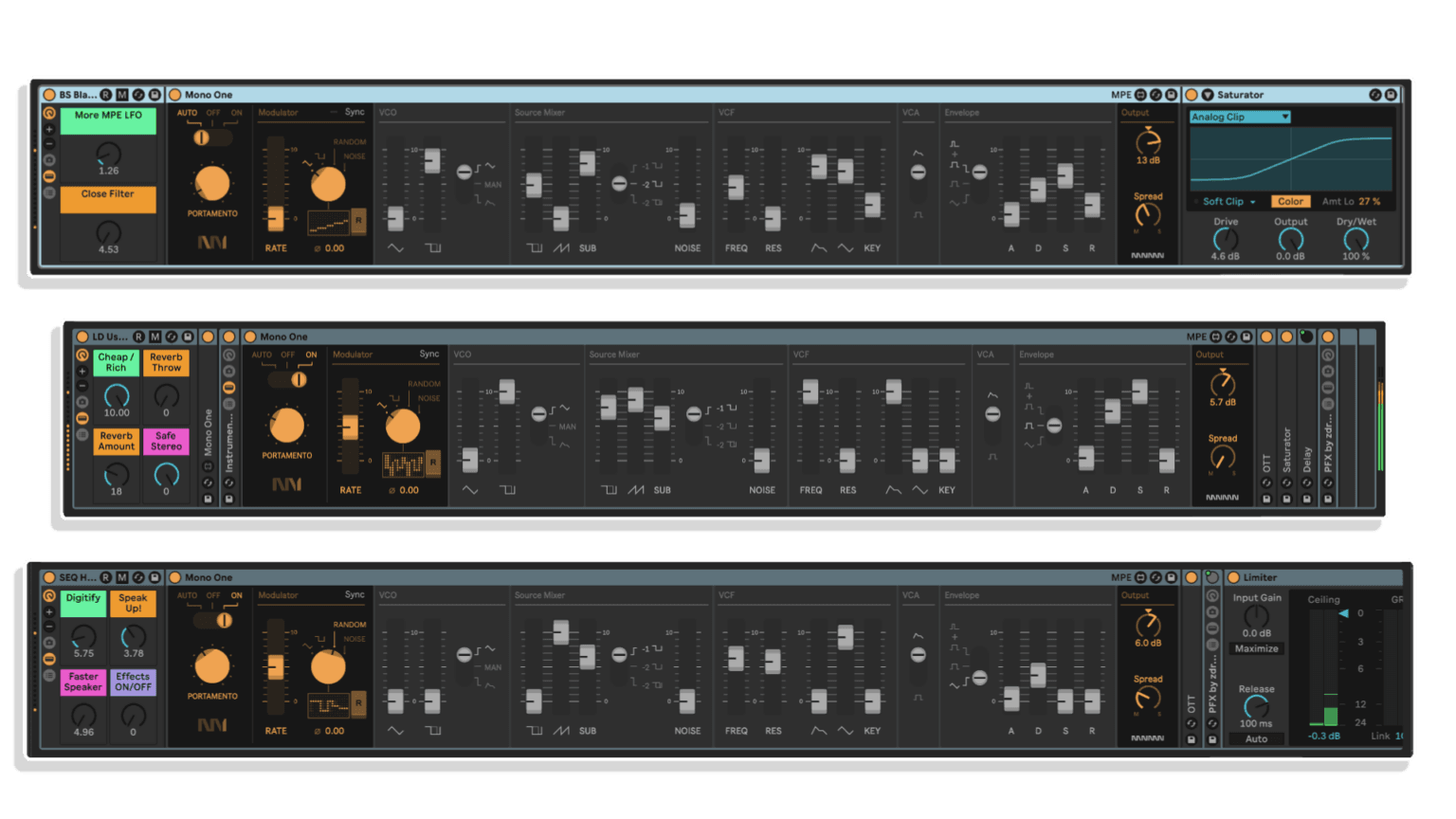 Mono One by Monomono - Isotonik Studios